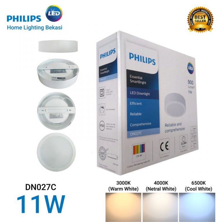 Lampu Downlight Philips DN027C 11W - Philips Bekasi