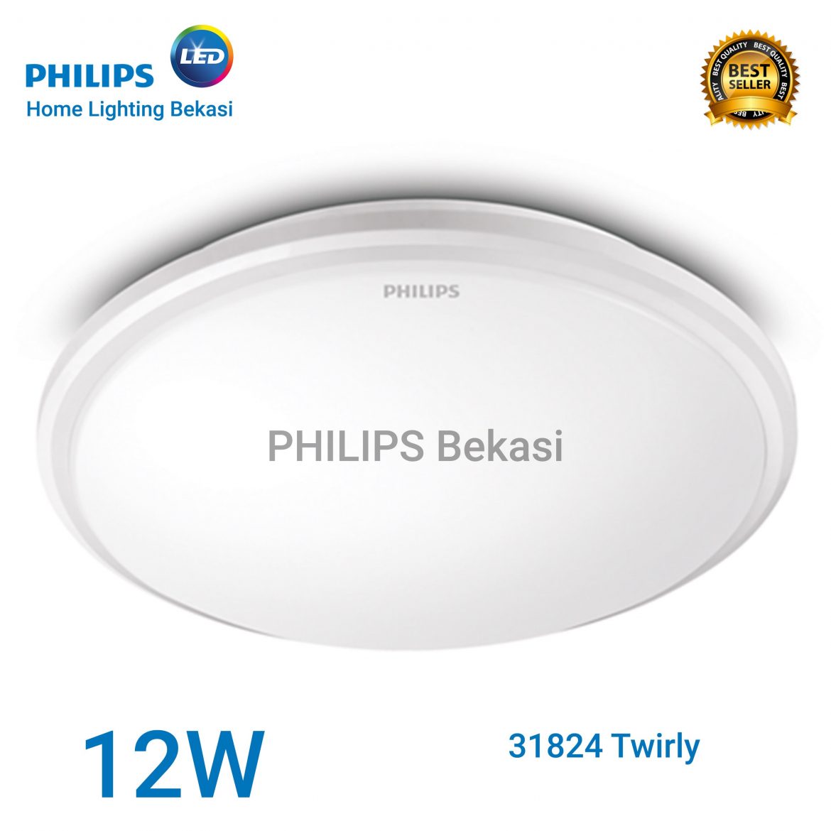Lampu Ceiling Philips 31824 12W - Philips Bekasi